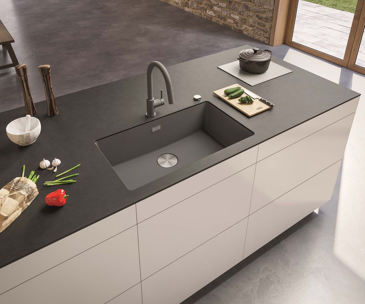 Should you have a sink or stove on a kitchen island? | Homes and Gardens