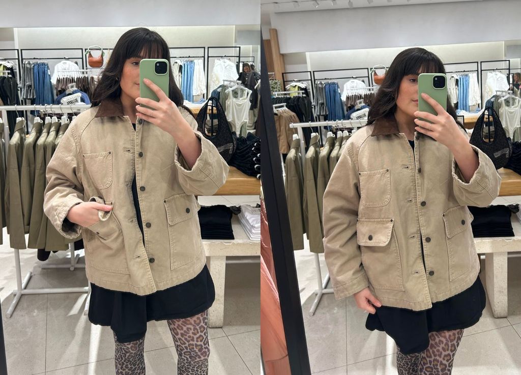 I tried Mango's viral barn jacket | Woman & Home