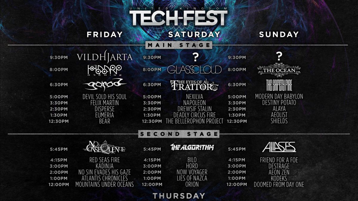 Stage times announced for Techfest + exclusive documentary | Louder