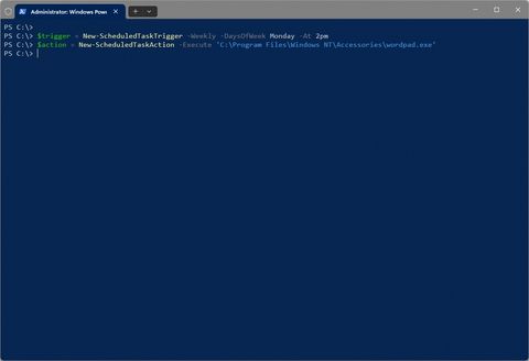 How to create scheduled tasks with PowerShell on Windows 10 | Windows ...