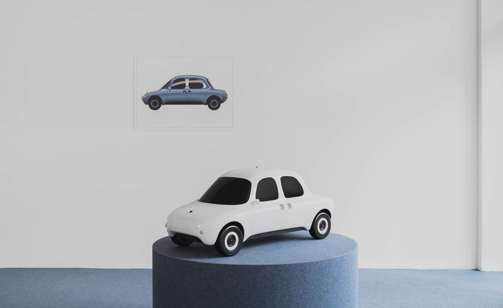 Piip is playful electric car designed by artist Harald Thys | Wallpaper*