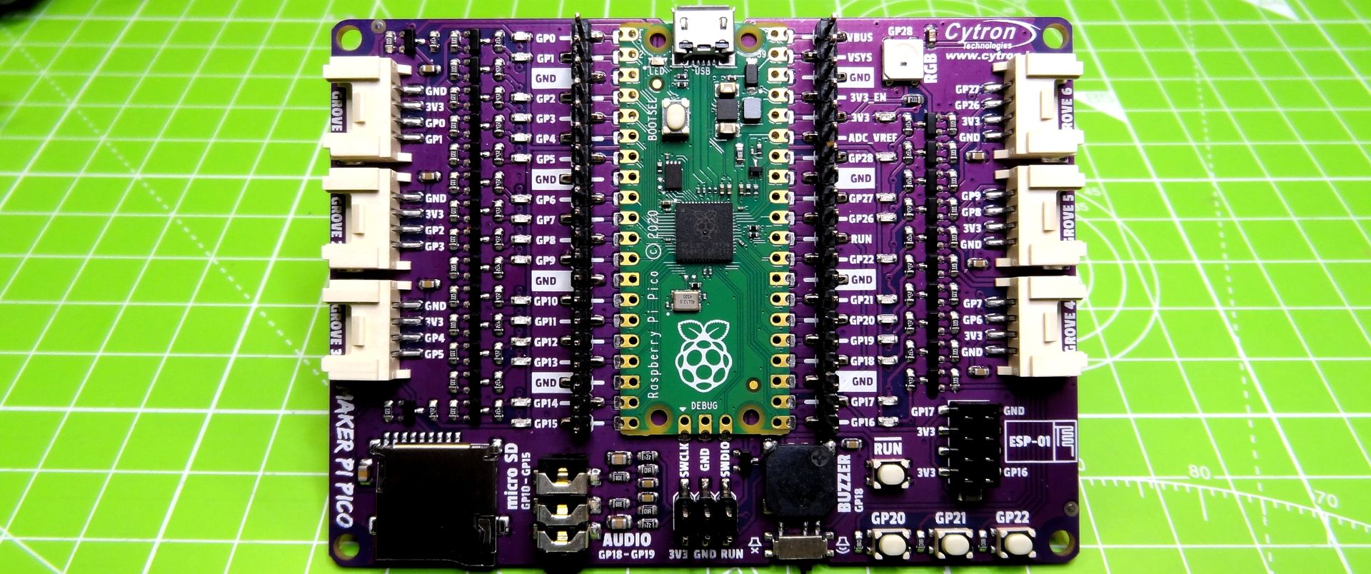 Cytron Maker Pi Pico Review: Versatile electronics experiments | Tom's Hardware