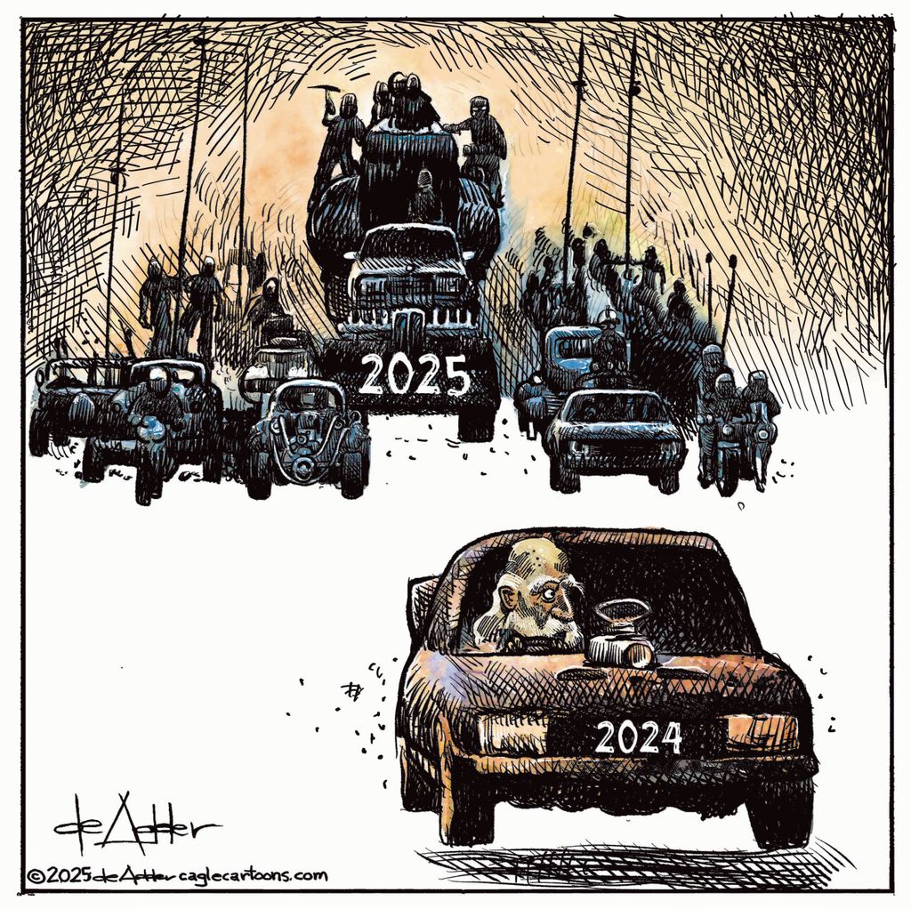 5 forward-thinking cartoons about 2025 | The Week