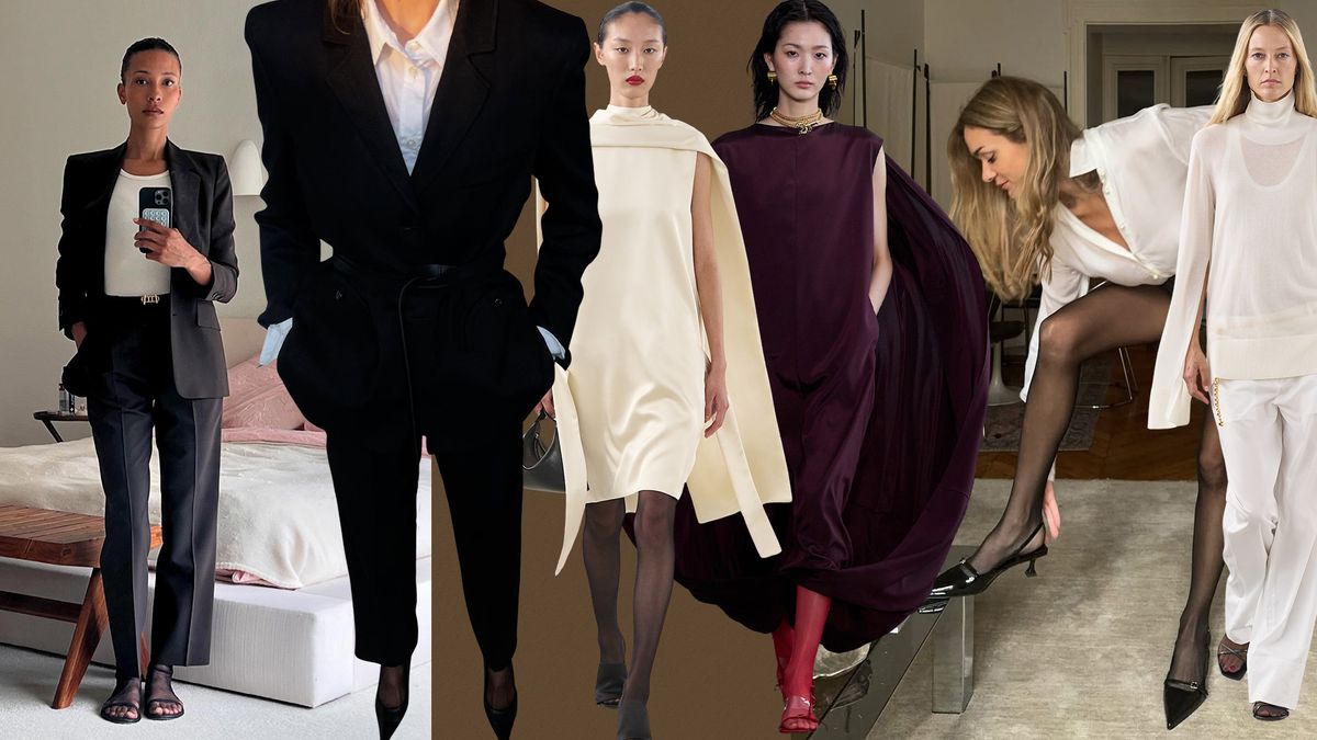 How to Style Tights This Spring, Inspired by the S/S 25 Runways | Who ...