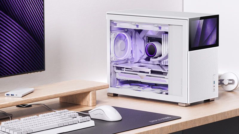 Jonsbo Cases Get Front LCD Screen Options | Tom's Hardware