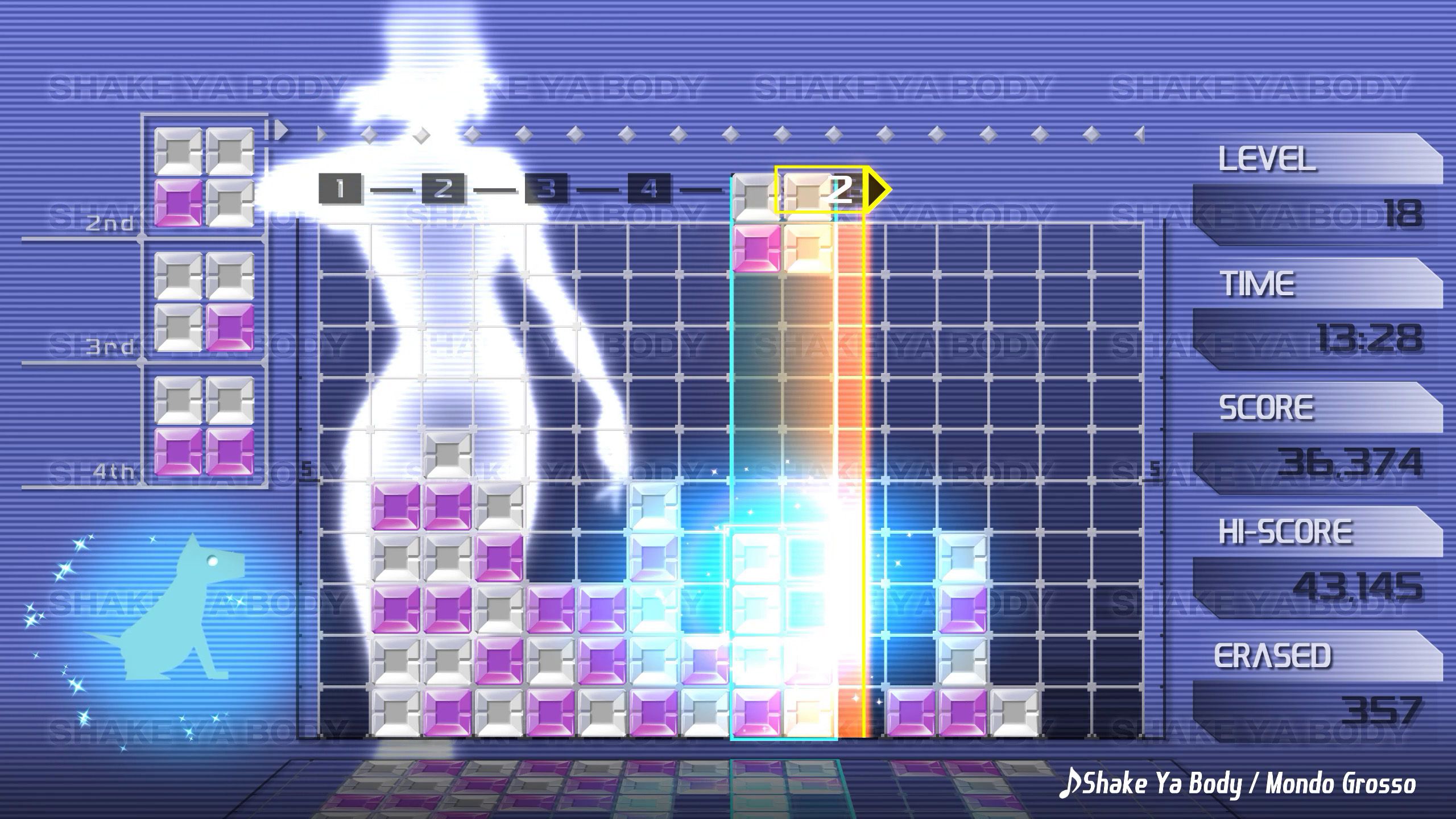 Lumines Remastered review | PC Gamer