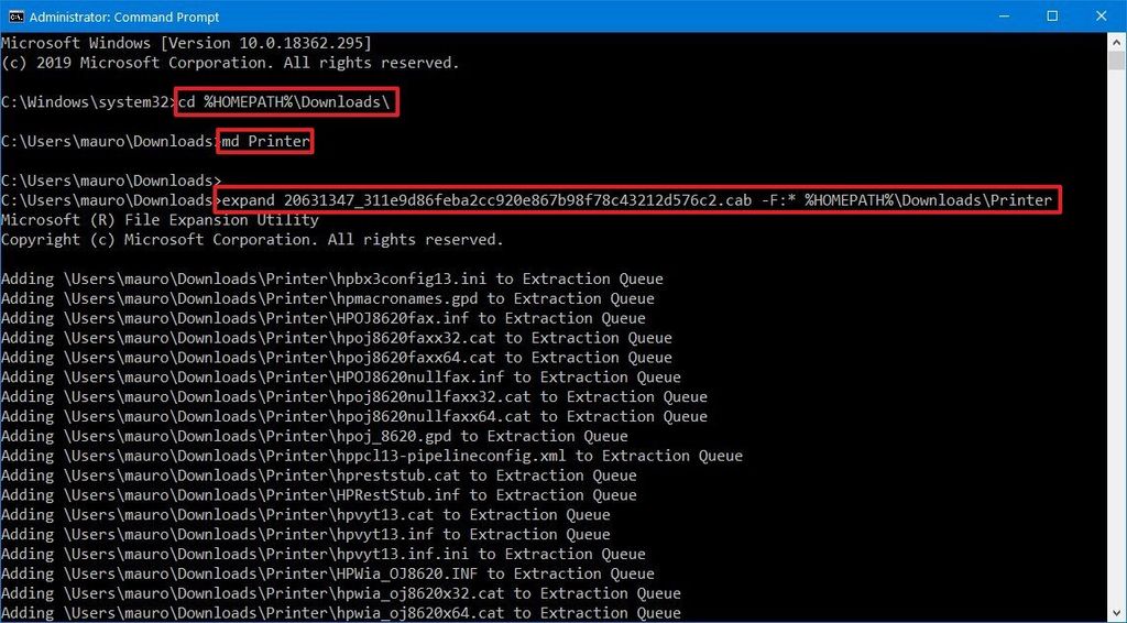 How to install a printer using the Windows Update Catalog driver on ...