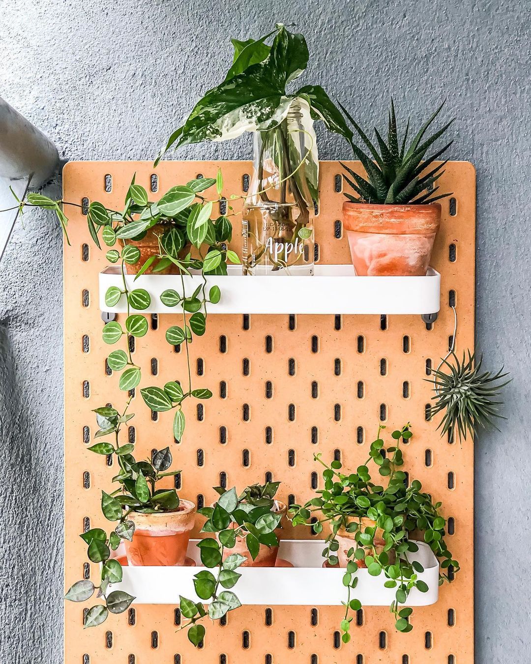 8 pegboard ideas that are stylish and space-saving | Real Homes