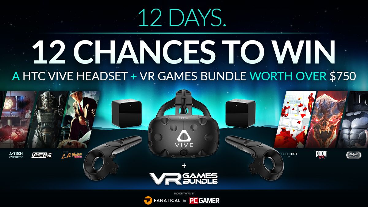 Win an HTC Vive and VR games bundle worth over $750 with Fanatical | PC ...