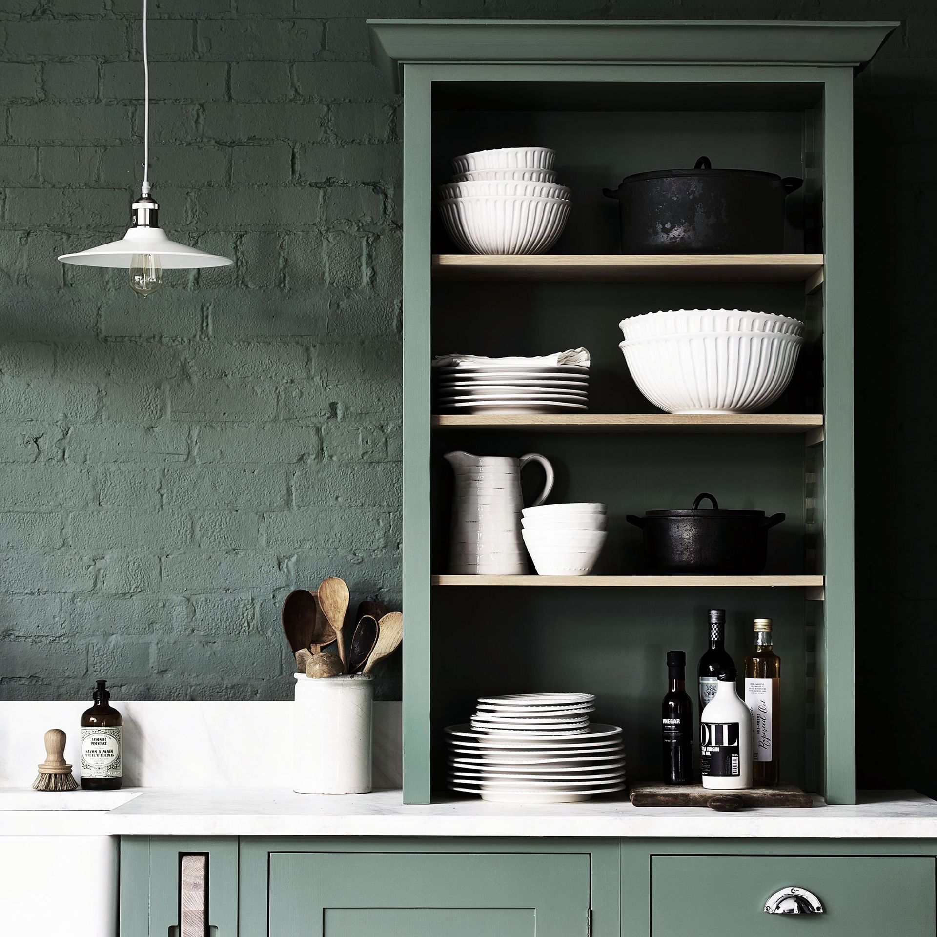 Painted kitchen ideas to add interest and impact to your space | Ideal Home