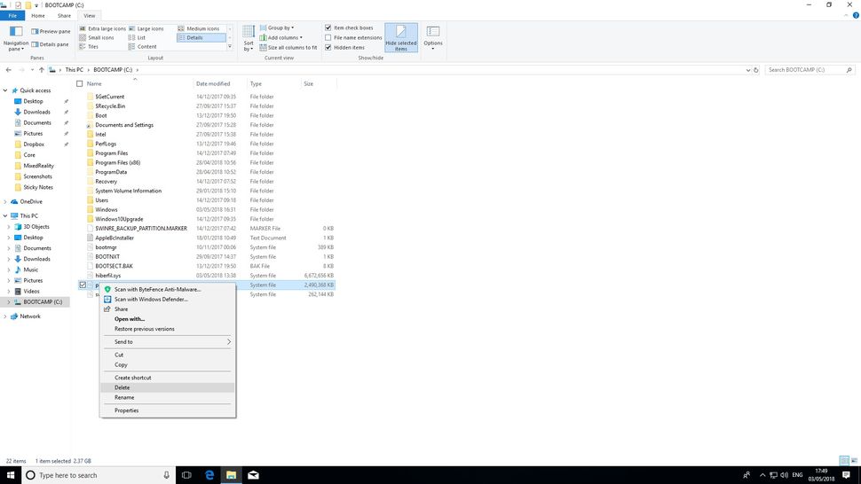 How to delete, move and resize pagefile.sys | TechRadar