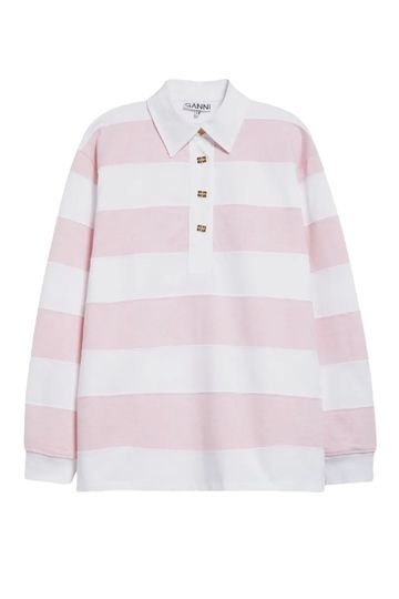 Spring 2025 Is Calling for the Preppy Rugby Shirt Trend Revival | Marie ...