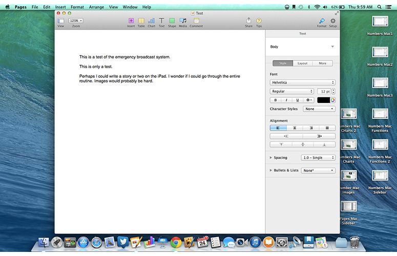 iWork for OS X Review - Free Productivity Suite - LAPTOP Magazine ...