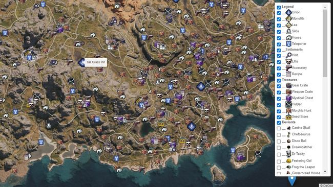 Once Human: Full interactive map with every crate location, chest, and ...