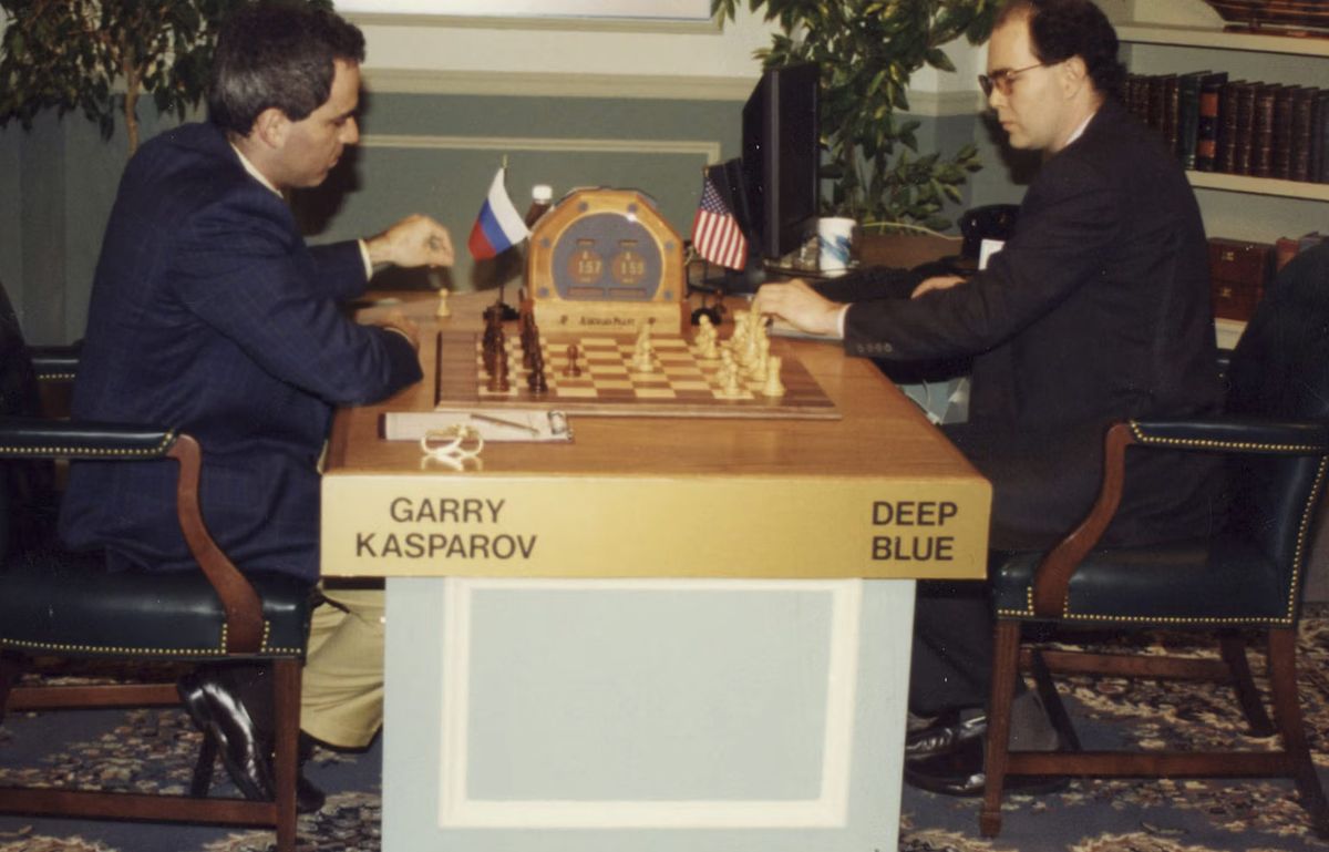 IBM unveiled its Deep Blue chess supercomputer prototype 30 years ago ...