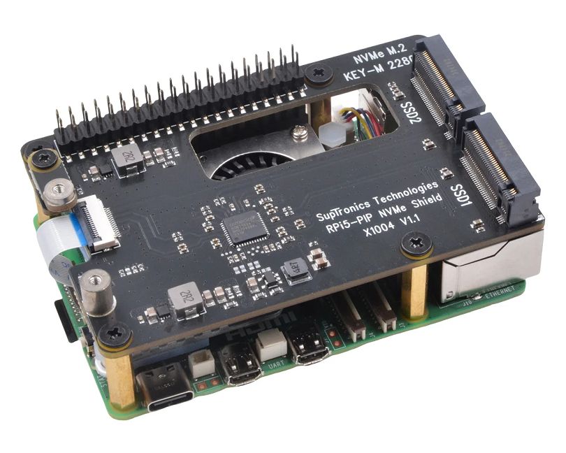Raspberry Pi 5 HAT connects two NVMe SSDs for more storage | Tom's Hardware