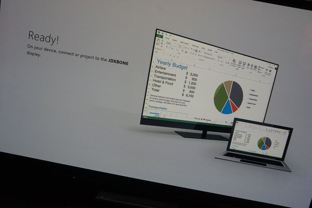 Project the screen of your phone, tablet, or laptop with the Wireless ...