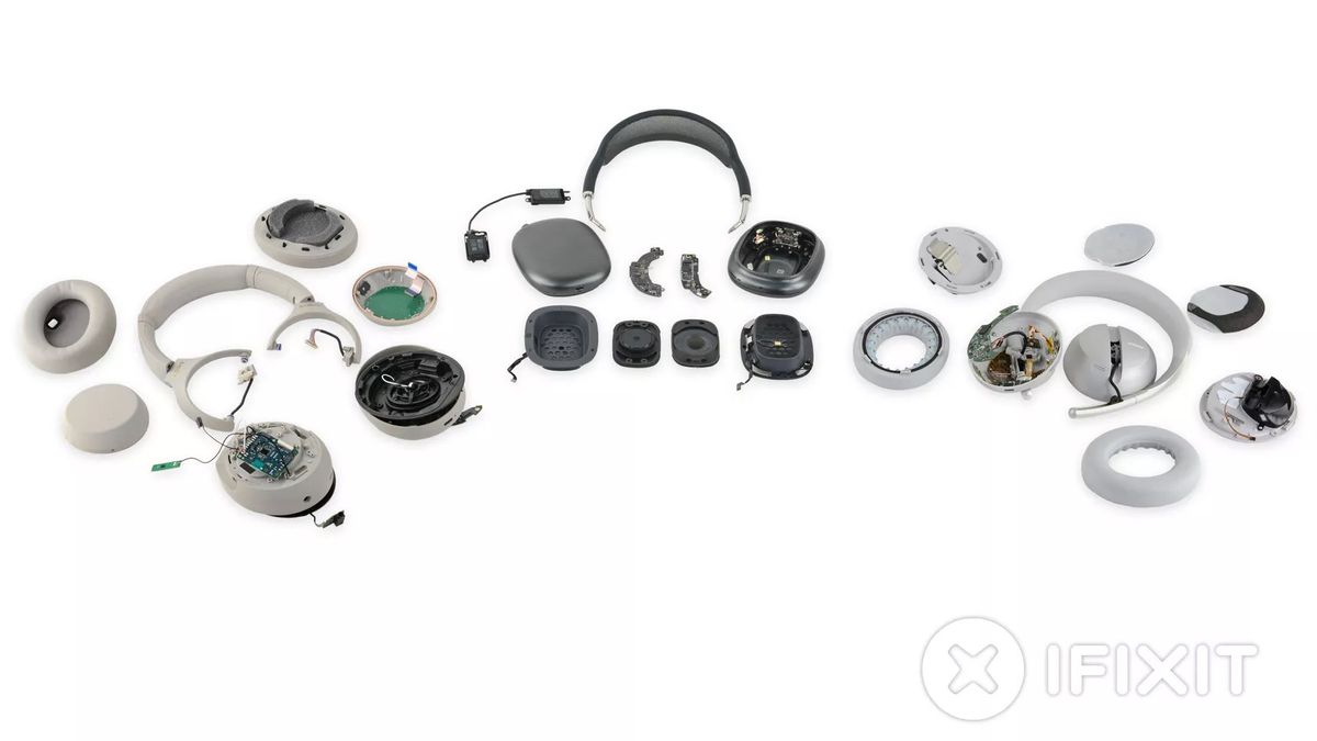 AirPods Max teardown shows the inner workings of Apple's wireless ...