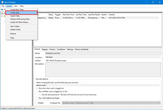 How to create an automated task using Task Scheduler on Windows 10 ...