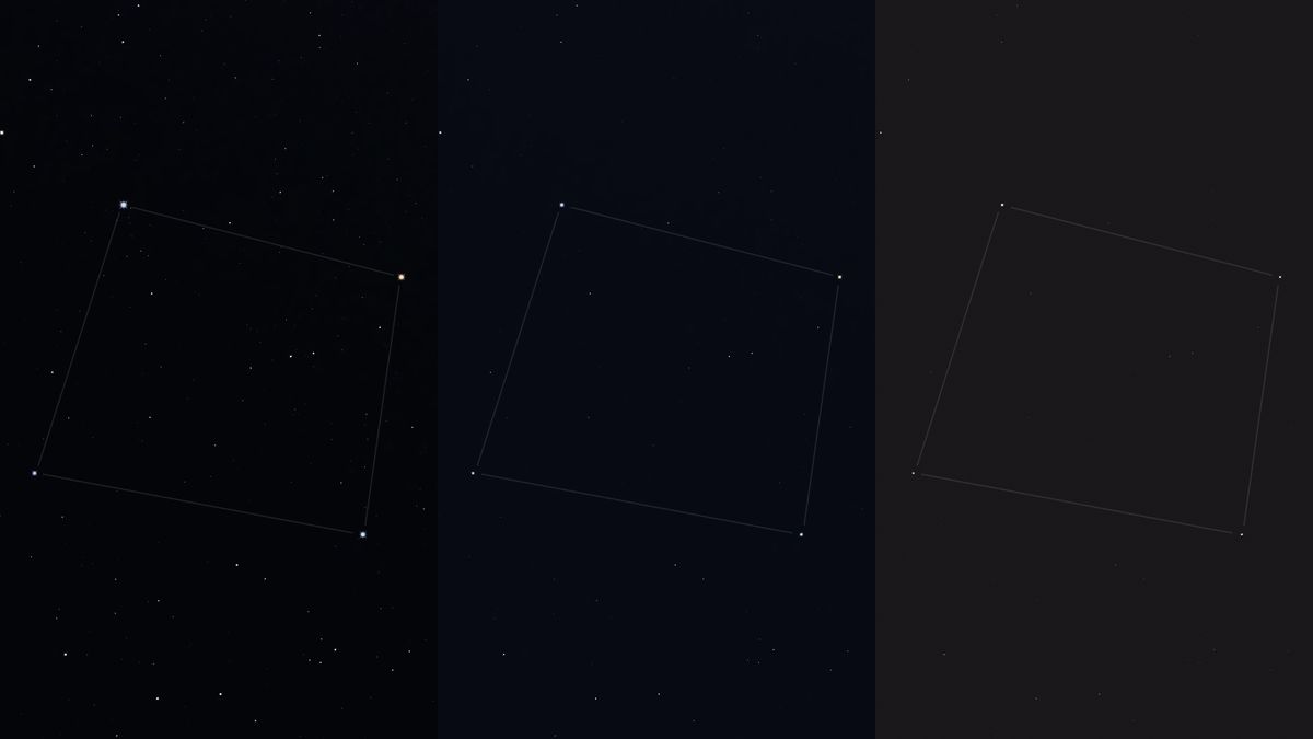Can you see stars in light polluted skies? | Space