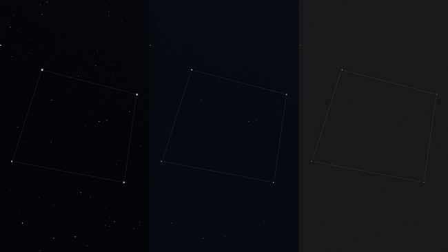 Can you see stars in light polluted skies? | Space