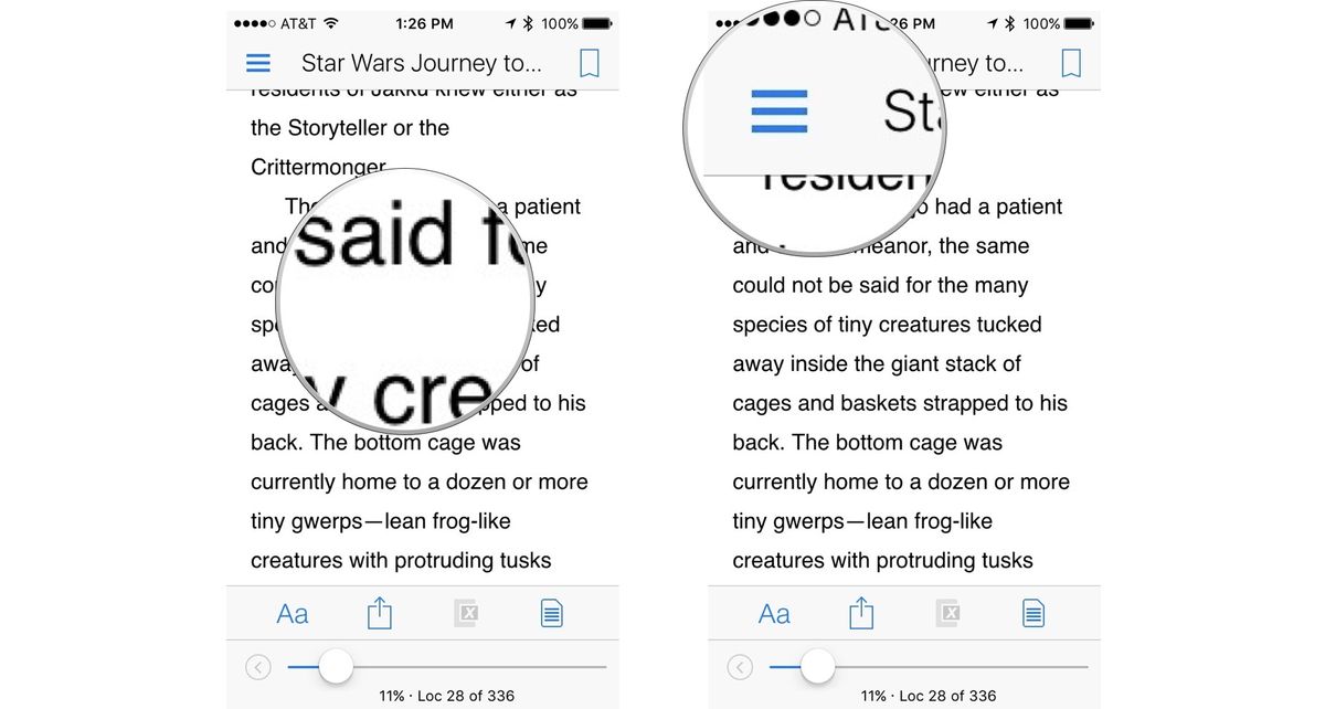 How to customize reading options in Kindle for iPhone and iPad | iMore