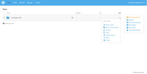 Sync cloud storage review: a solid option for individuals and small ...