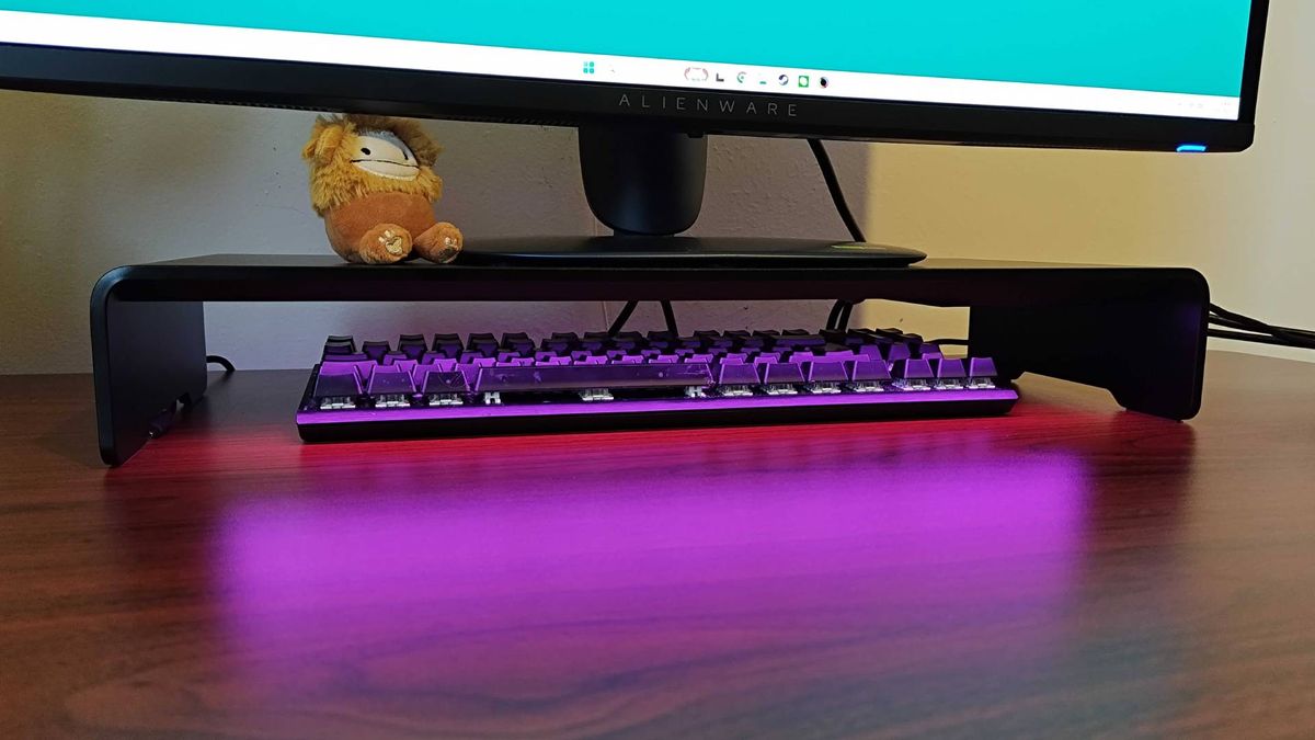 Razer Monitor Stand Chroma review: “a pretty but flawed premium RGB ...