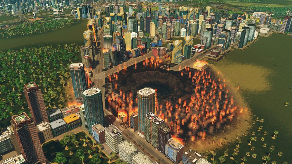 Natural Disasters lets you destroy your Cities: Skylines cities, but ...