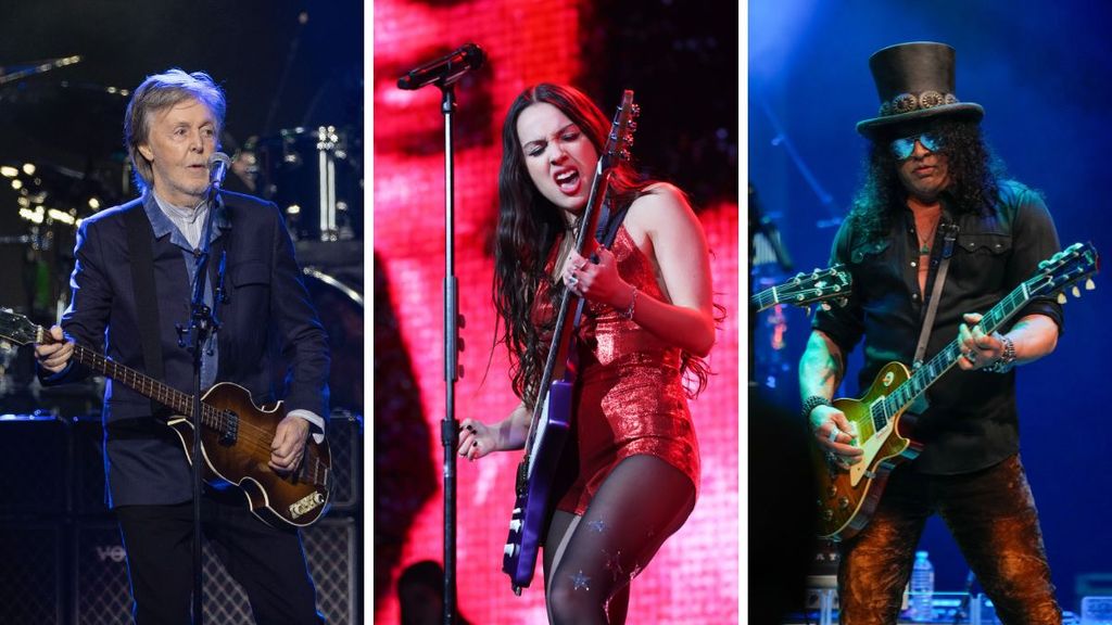 Guitars signed by McCartney, Slash, Springsteen auctioned off for ...