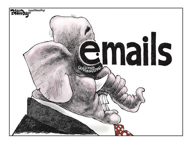 Political cartoon GOP Florida gerrymandering | The Week