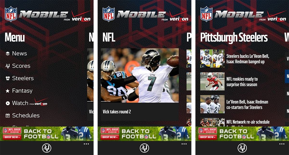 Get ready for the upcoming pigskin season with the official NFL Mobile ...