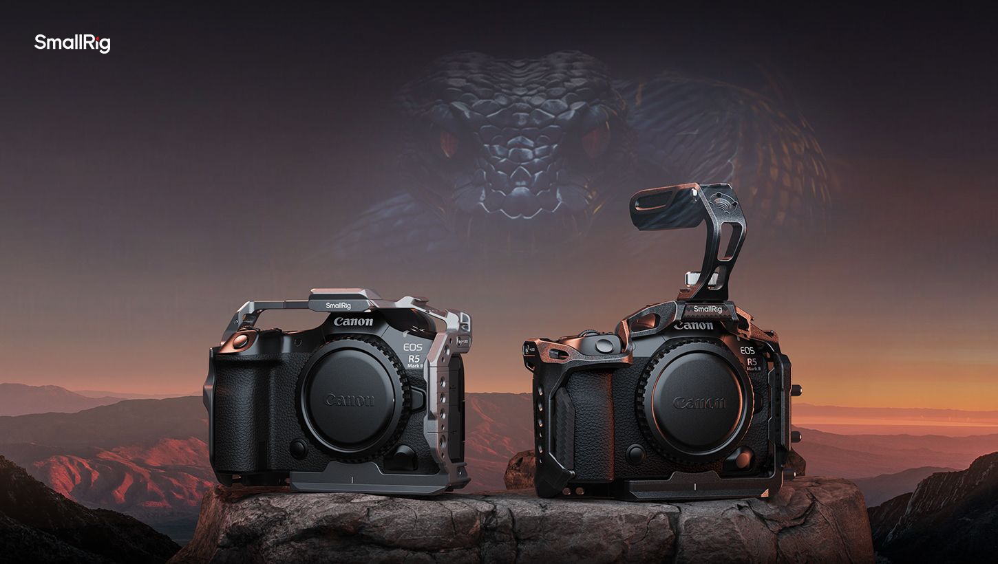 SmallRig unleashes the Black Mamba camera cage for new Canon EOS R5 II ...