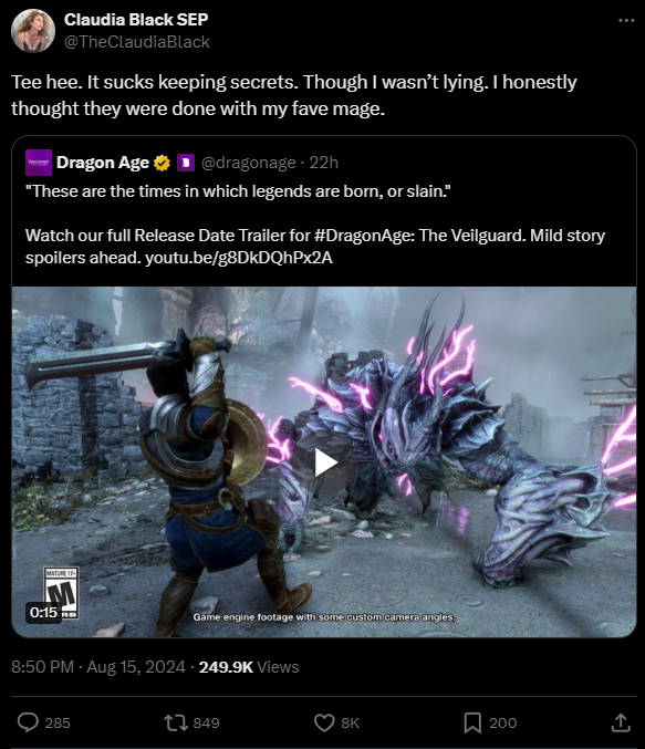 After Morrigan's surprise cameo in Dragon Age: The Veilguard's release ...