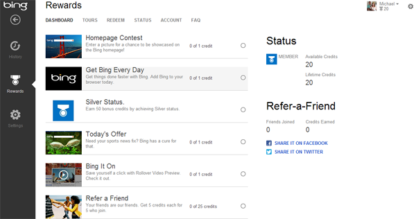 How to Use Bing Rewards to Earn Free Stuff | Laptop Mag