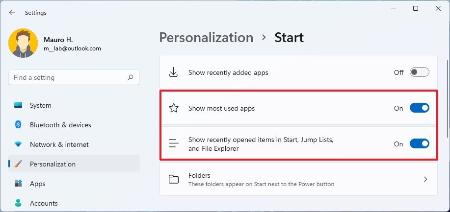 How to manage Start menu settings on Windows 11 | Windows Central
