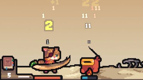 This new clicker game dares ask: What if Bongo Cat picked up a sword ...
