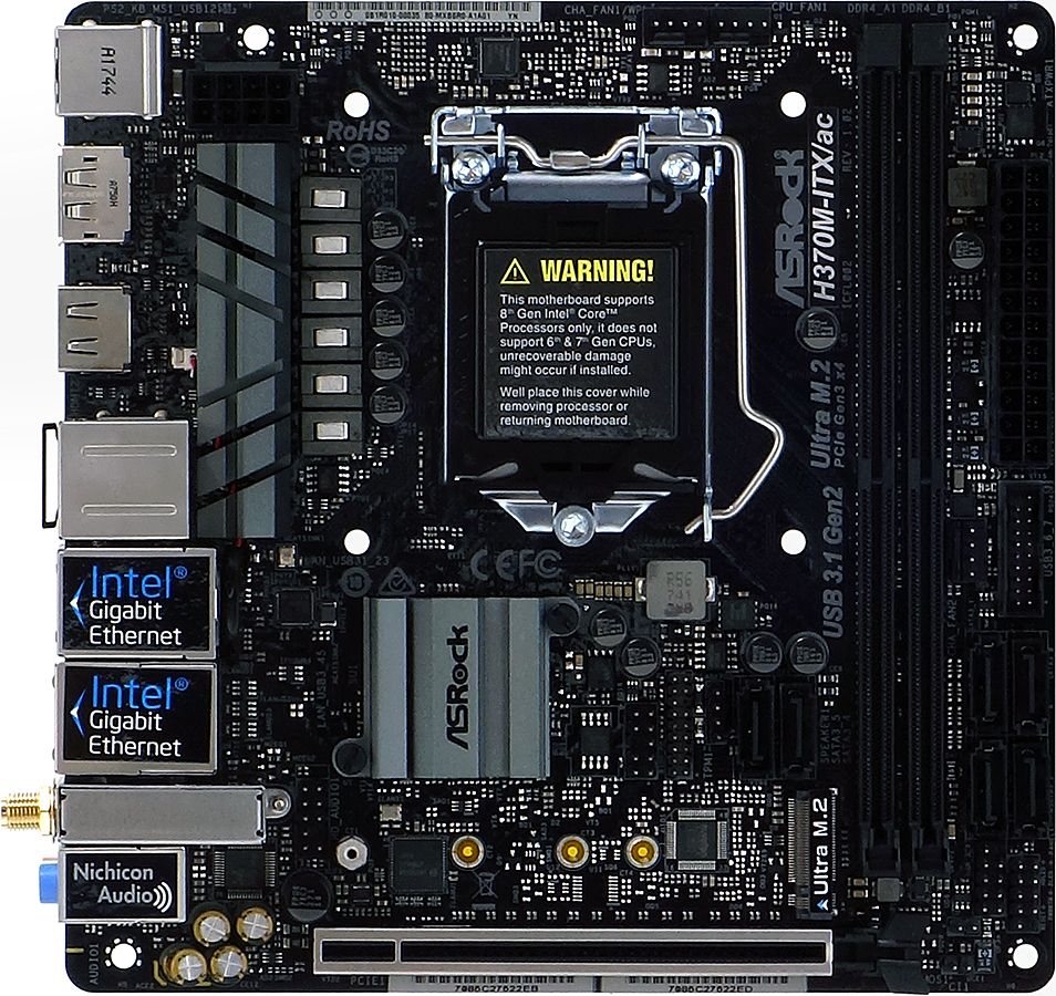 ASRock H370M-ITX/ac Review - Toms Hardware