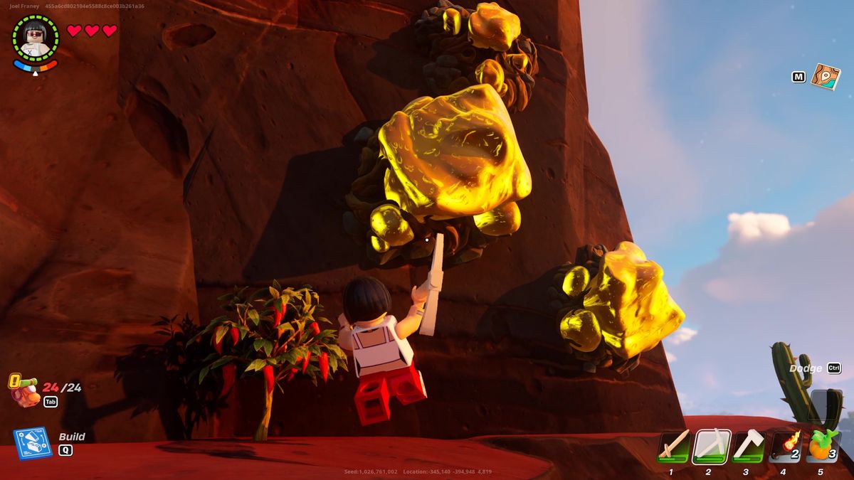 Lego Fortnite Amber: Rough and Cut Amber locations | GamesRadar+