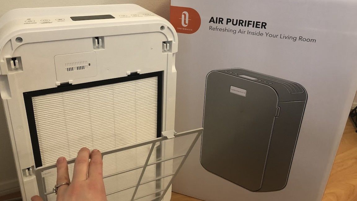 TaoTronics TT-AP003 Air Purifier Review: A front facing filter for the ...