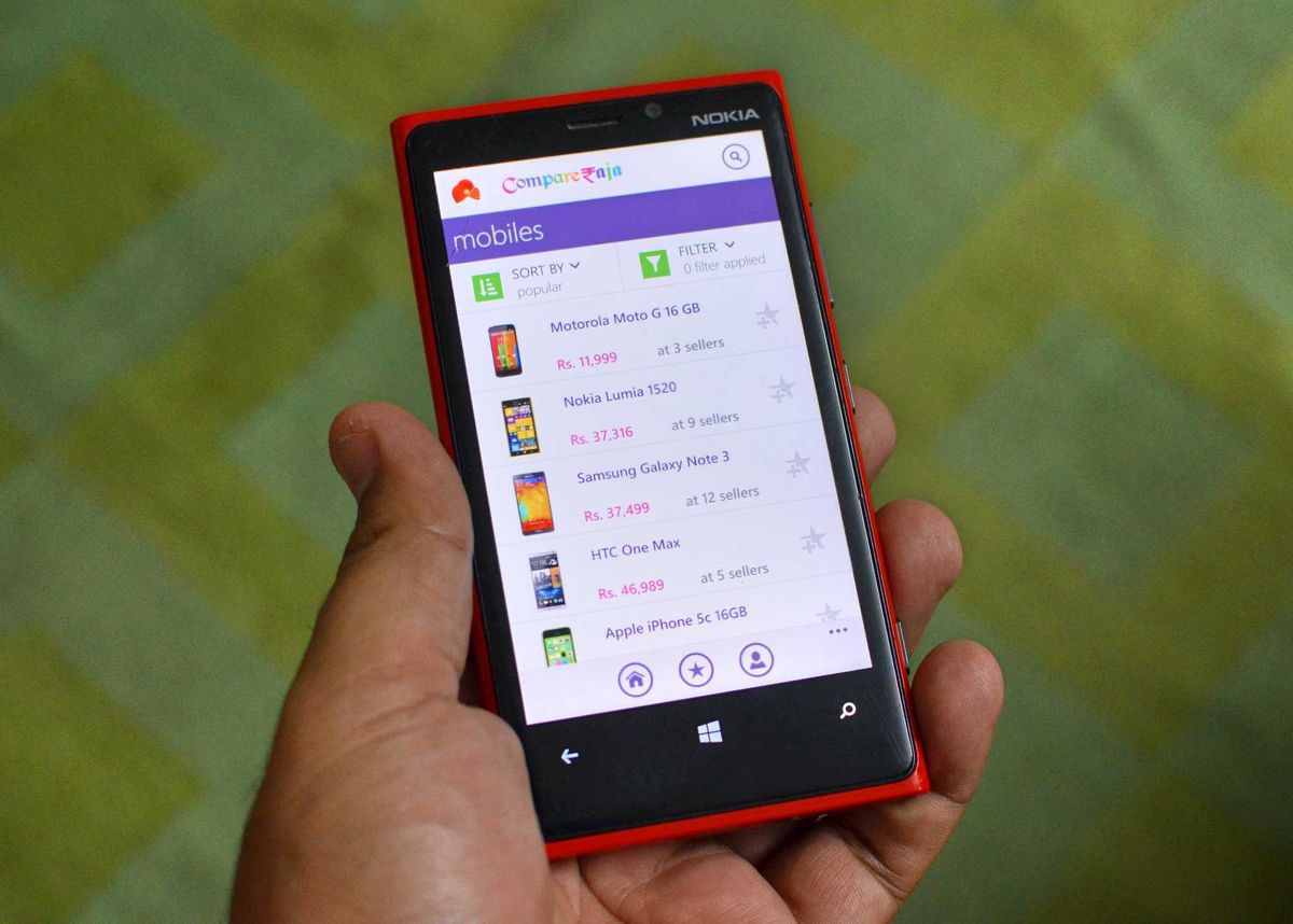 CompareRaja is a great price comparison app for Indian users | Windows ...
