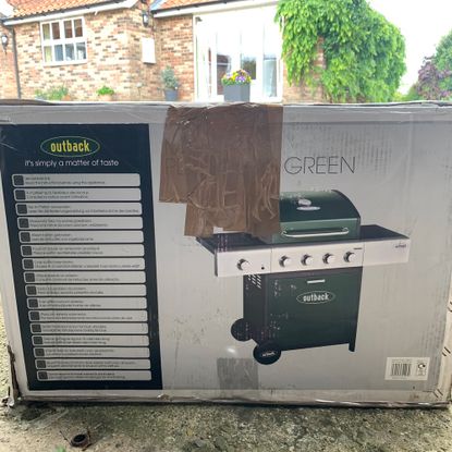 Outback Meteor 4-Burner Hybrid Gas & Charcoal BBQ review | Ideal Home