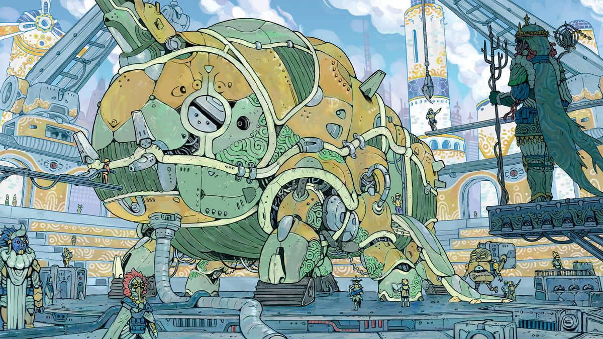 How to create key art for video games in Photoshop and Blender ...