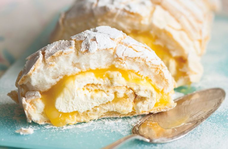 Lemon roulade | British Recipes | GoodtoKnow