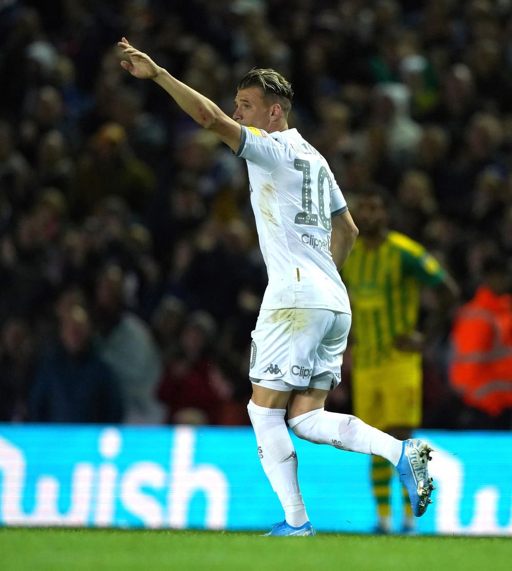 Ezgjan Alioski winner sends Leeds to the top of the Championship ...
