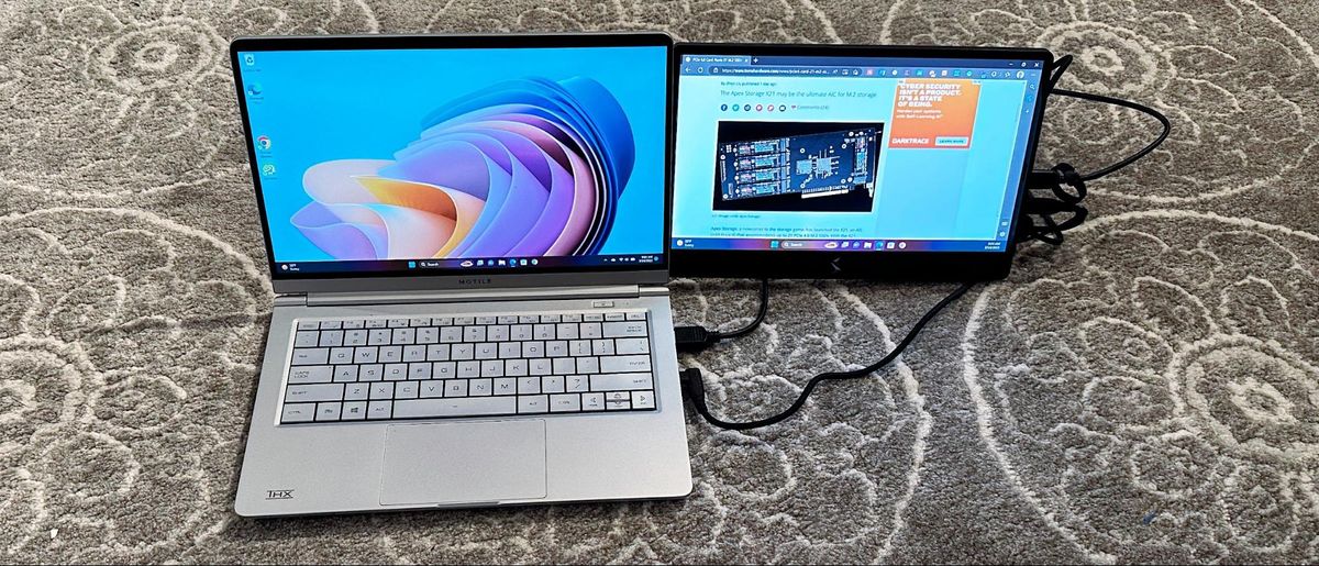 SideTrak Swivel Portable Monitor Review: Swing and a Miss | Tom's Hardware