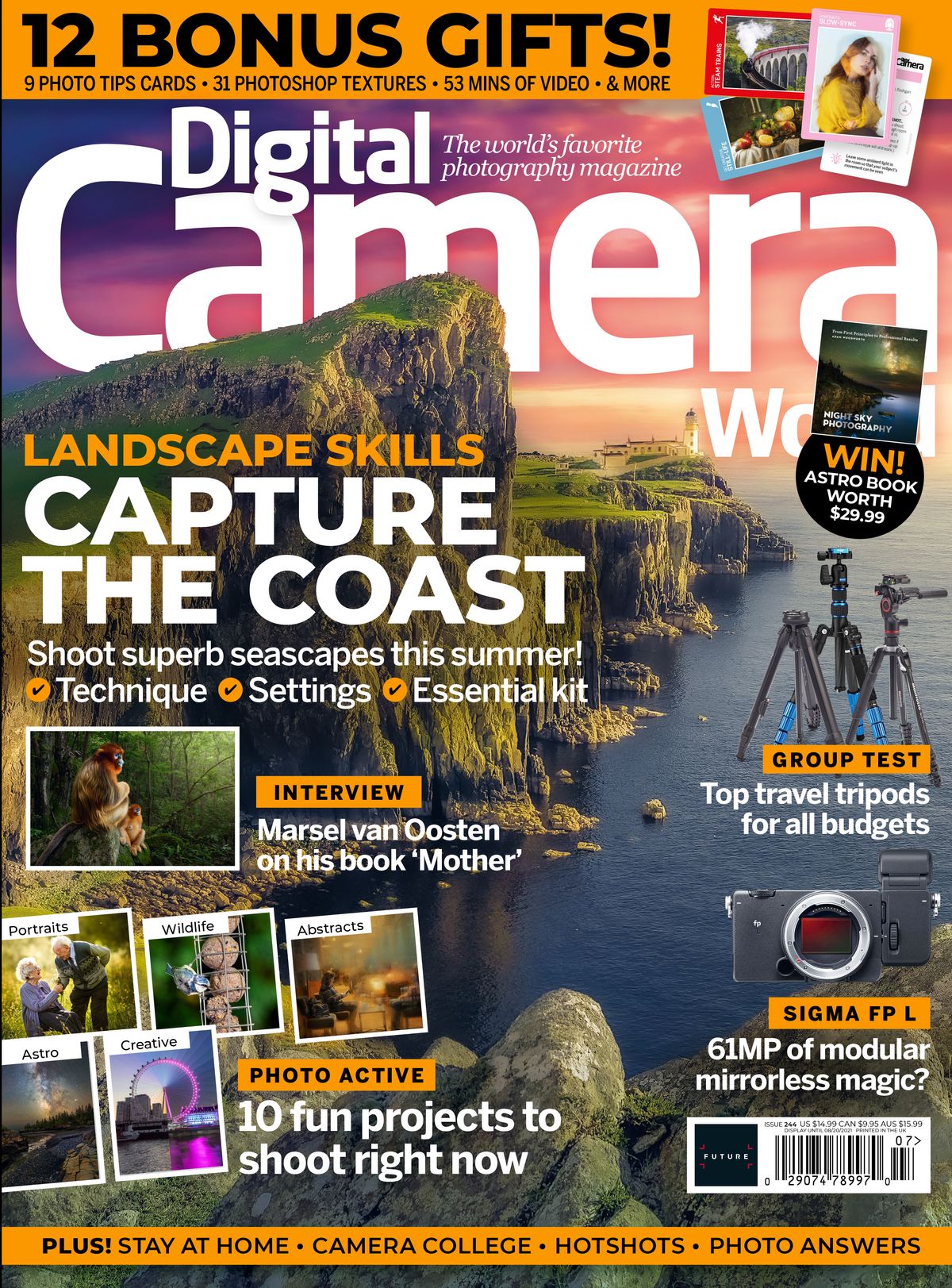 Get 12 bonus gifts with the July issue of Digital Camera, including 9 ...