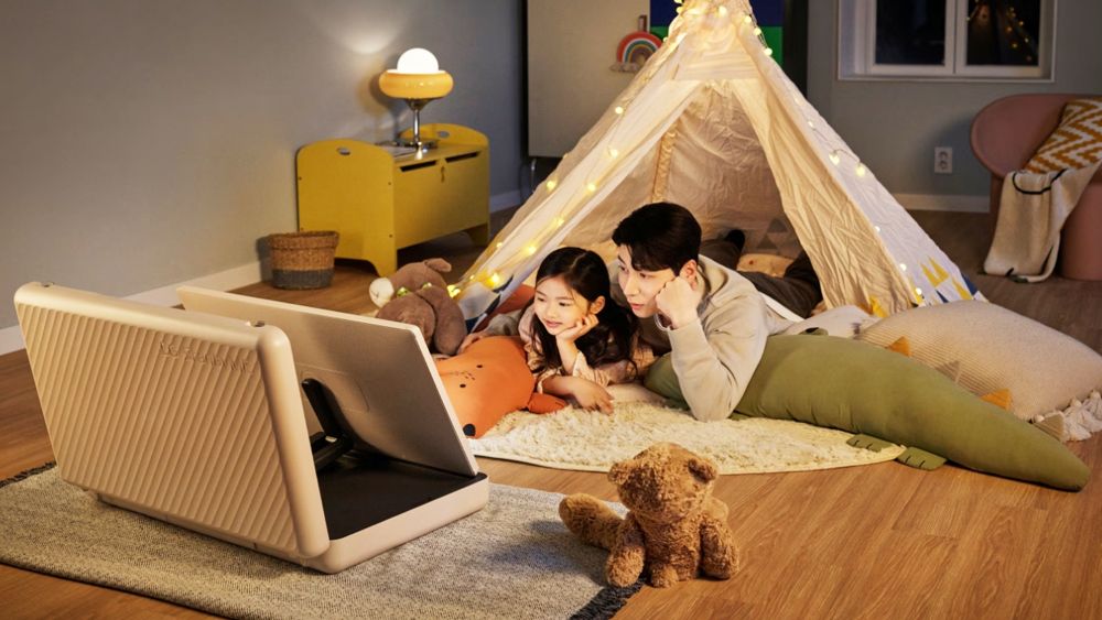 Yes, LG's portable briefcase monitor looks weird... | Creative Bloq