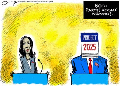 Today's political cartoons - July 24, 2024 | The Week