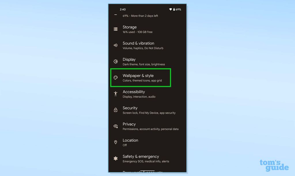 How to change the Material You color in Android 12 | Tom's Guide